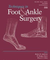 Resurfacing of the First Metatarsal Head in the Treatment of Hallux ...